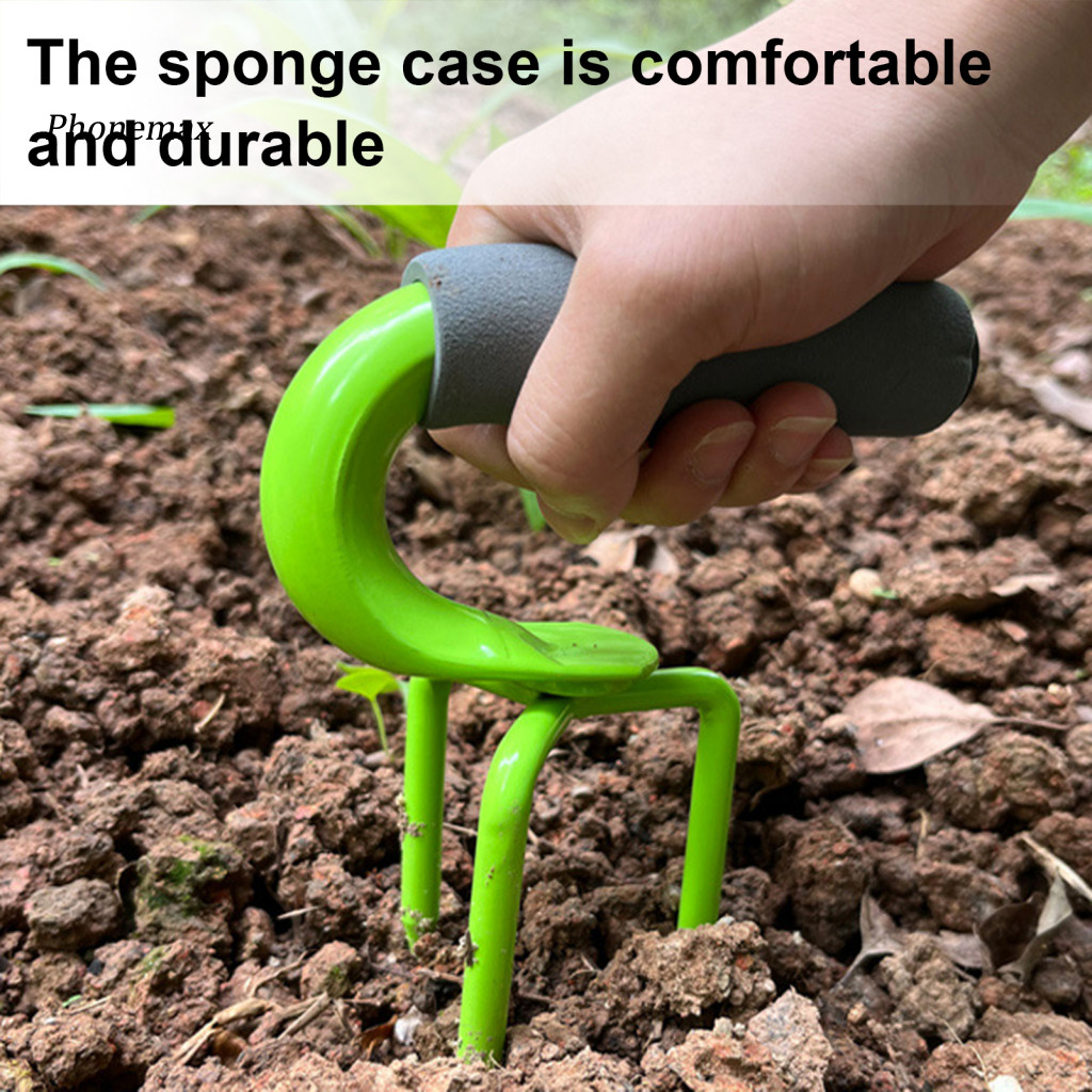 Garden Twist Cultivator Compact Soil Loosener Easy Assembly Steel Hand ...