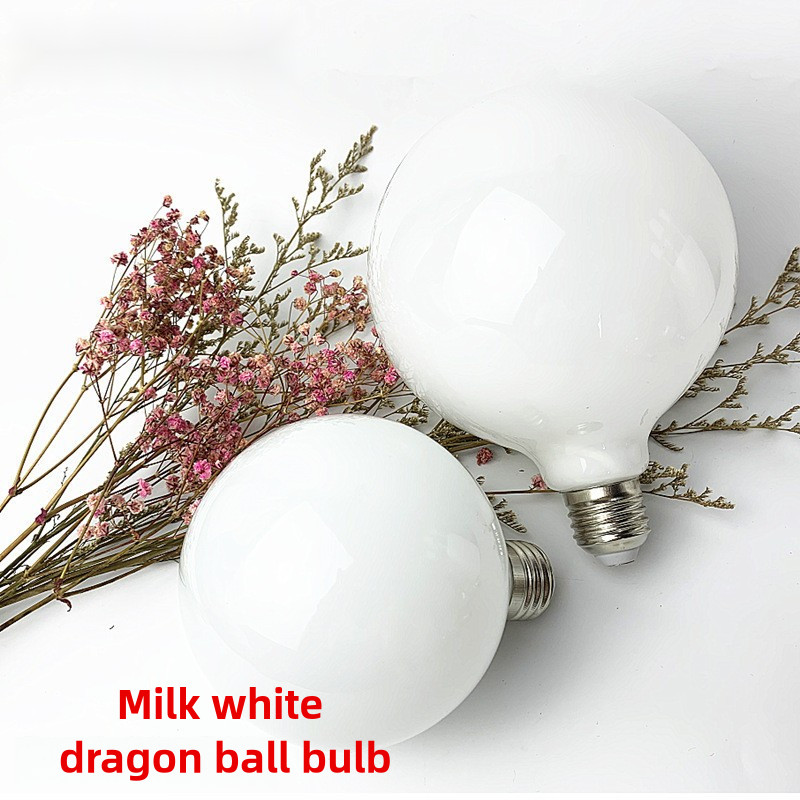 [220V] LED Dragon Ball Bulb G80 Tricolor Dimming Household Decoration ...