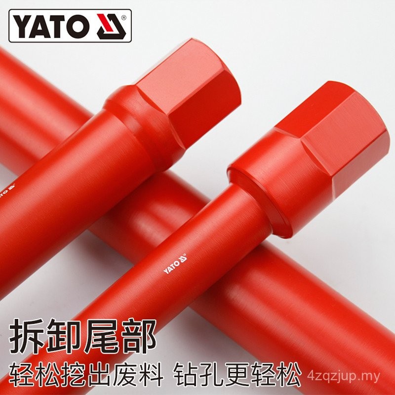 YATO Gergaji Lubang Kaca Gergaji Jubin Bit Marmar Gerudi Lubang Konkrit ...