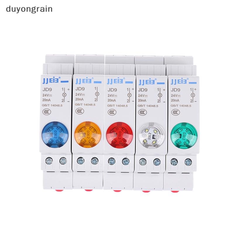 (duyongrain) Din Rail Type Power Indicator Light LED Signal Lamp Series AC/DC 24V Indicating ...