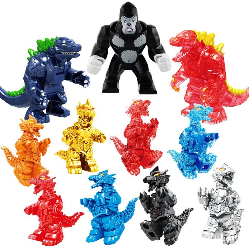 Mechanical Godzilla Minifigure King vs King Kong Ghidorah King of ...