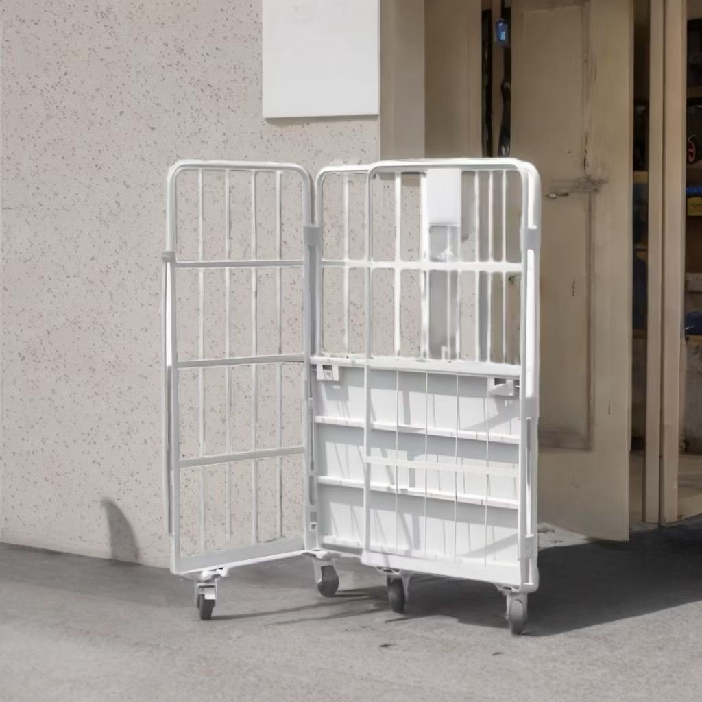 500kg Foldable Logistic Cart Work Trainer with Door / No Door Warehouse ...