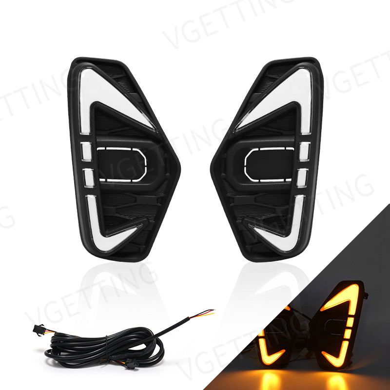 DRL Led Daytime Running Driving Fog Lamp Light Fit For Nissan Navara ...