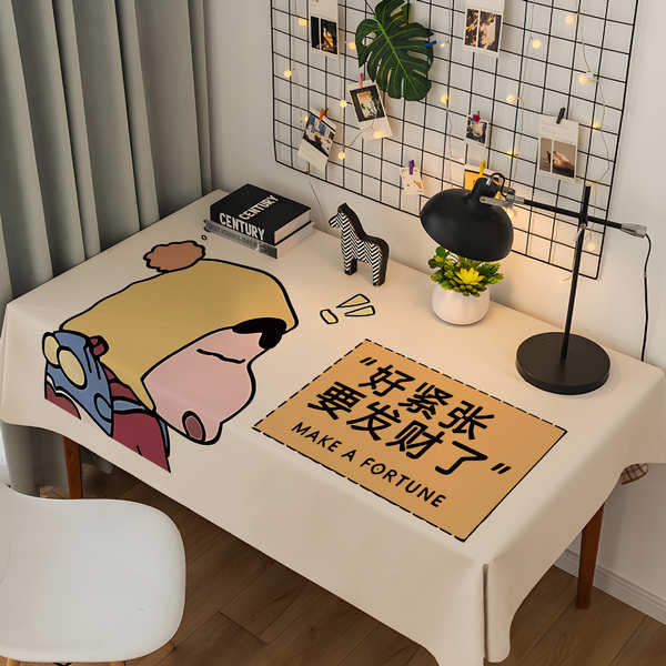 lapik meja murid pembalut meja sekolah Kartun dan animasi Crayon Shin ...