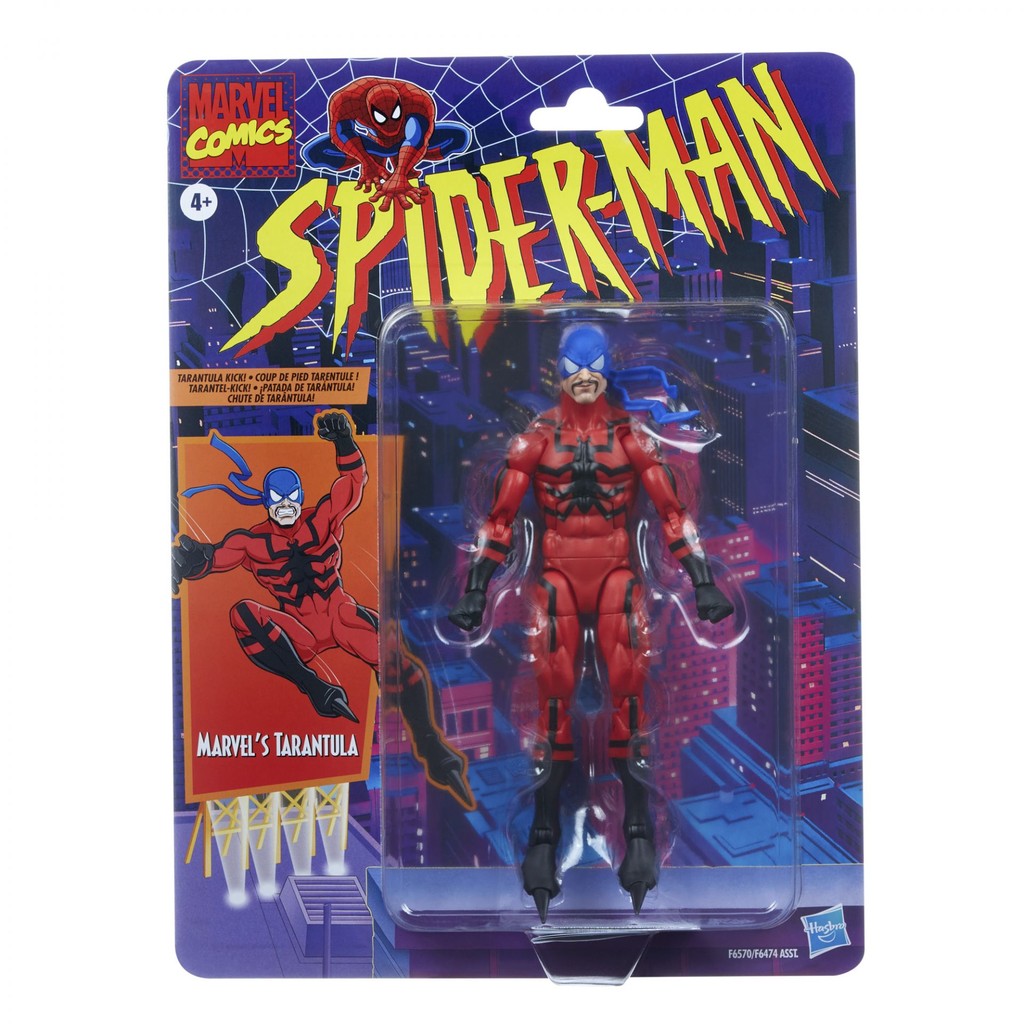 Marvel Legends Retro Card Marvel's Tarantula | Shopee Malaysia
