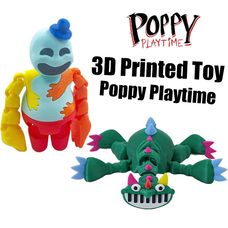Poppy Playtime 4 Action Figure PIANOSAURUS Doey 3D Printed Model Toys ...