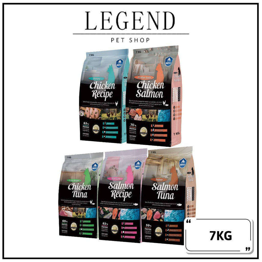 Sniffly Grain Free Dry Cat Food - 7KG | Shopee Malaysia
