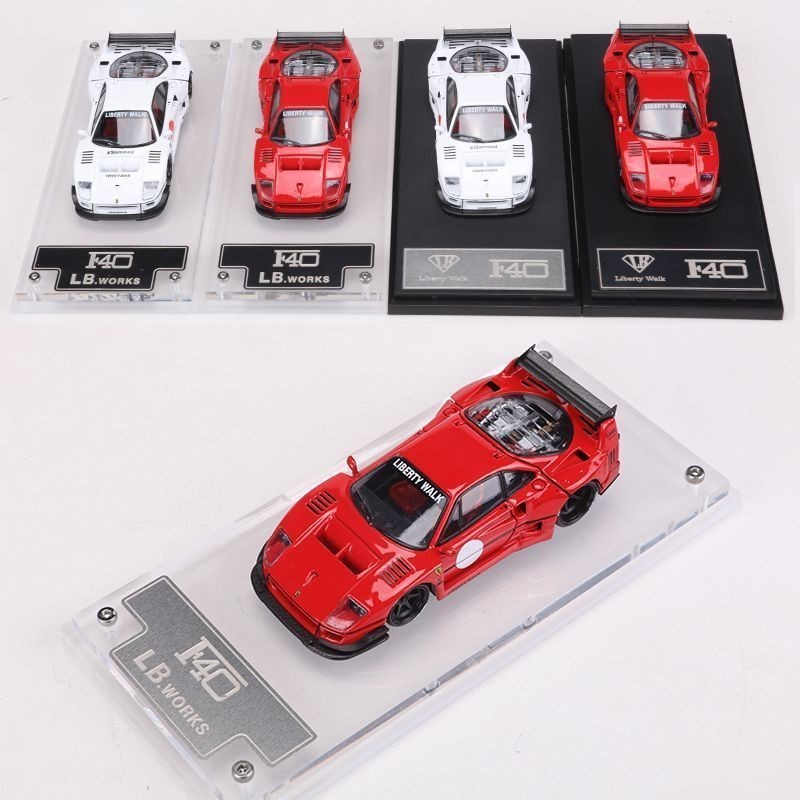 Star Model 1/64 LBWK F40 Openable Rear Engine Hood | Shopee Malaysia