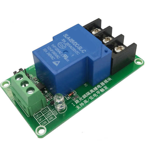 1 Channel 30A with Optocoupler Isolation Support High Low Level Trigger Switch Relay Module ...