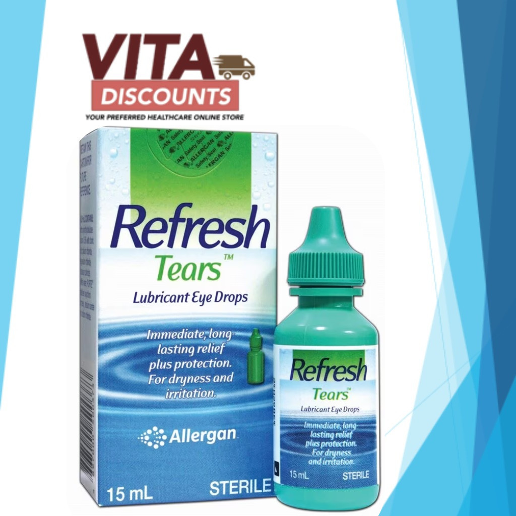 REFRESH TEARS EYE DROPS 15ML PACK-OF-1/3 EXP09/2026 | Shopee Malaysia