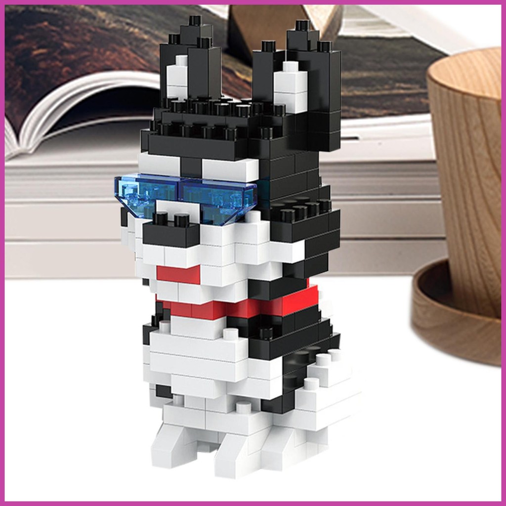 Building Bricks Toy Animal Figures Assembly Blocks Early Learning ...