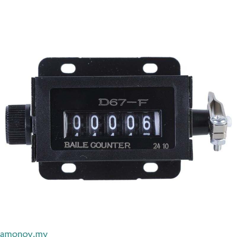amonoy Finger Tally Counter Handheld Counters D67-F 5 Digits Mechanical ...