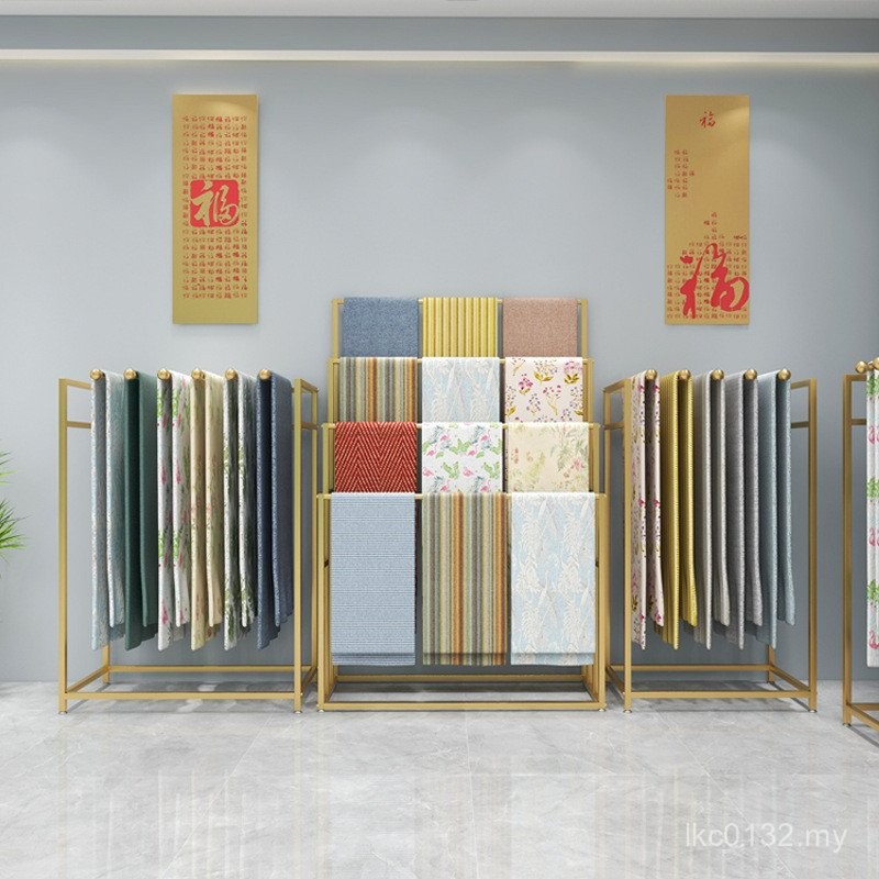 Shelf Summer Cool Quilt Floor-standing Display Stand Home Textile ...