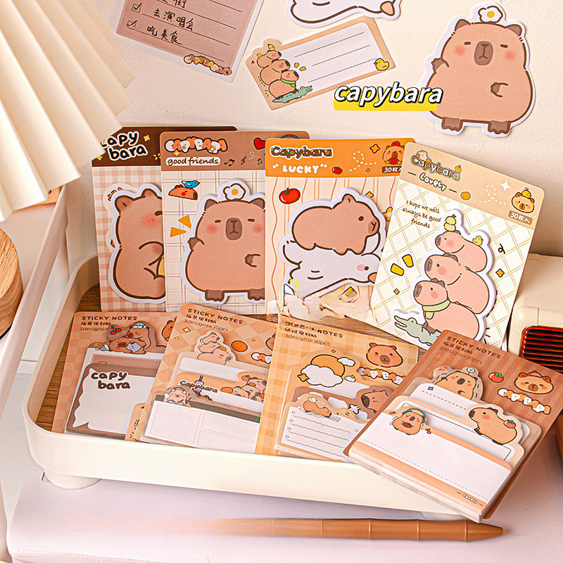 Capybara Kapibara Sticky Notes Sticky Note Paper | Shopee Malaysia