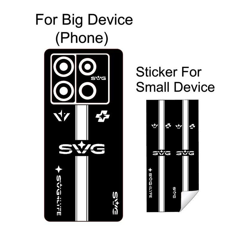 Sticker Pelekat SEMUA PHONE dan Na no Nx/Syok/Switch sticker skin ...