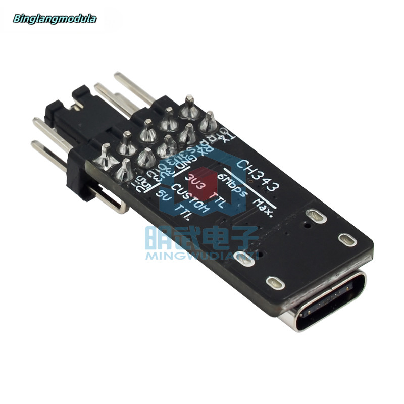 Ch343p Module USB to TTL/UART USB to High-Speed Abnormal Step Serial ...