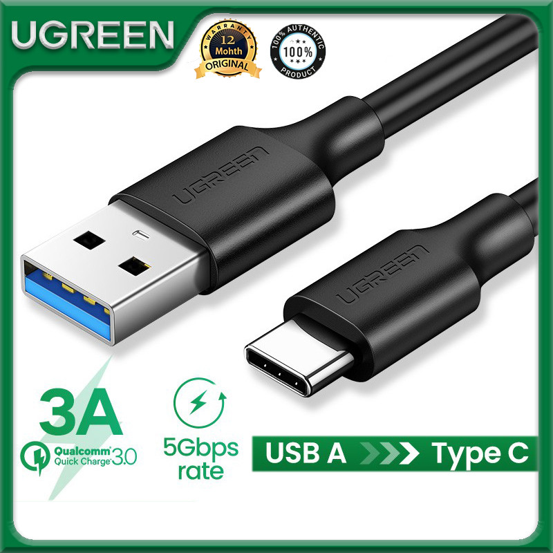 UGREEN 5Gbps USB 3.0 to Type C Cable SSD M2 Enclosure Switch SSD NVME ...