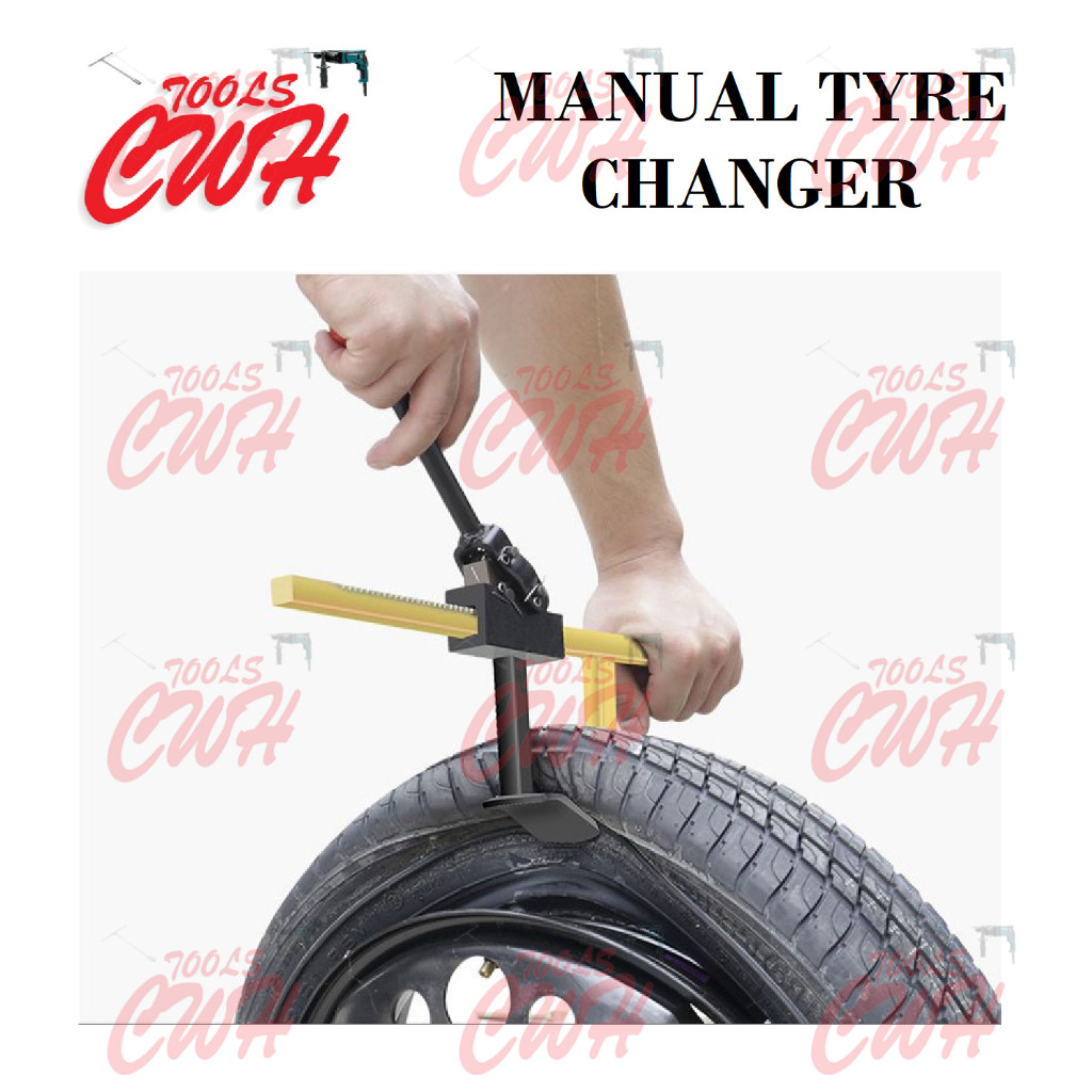 MINI MANUAL TYRE TIRE CHANGER ALAT TUKAR TAYAR KERETA TYRE ASSEMBLY ...