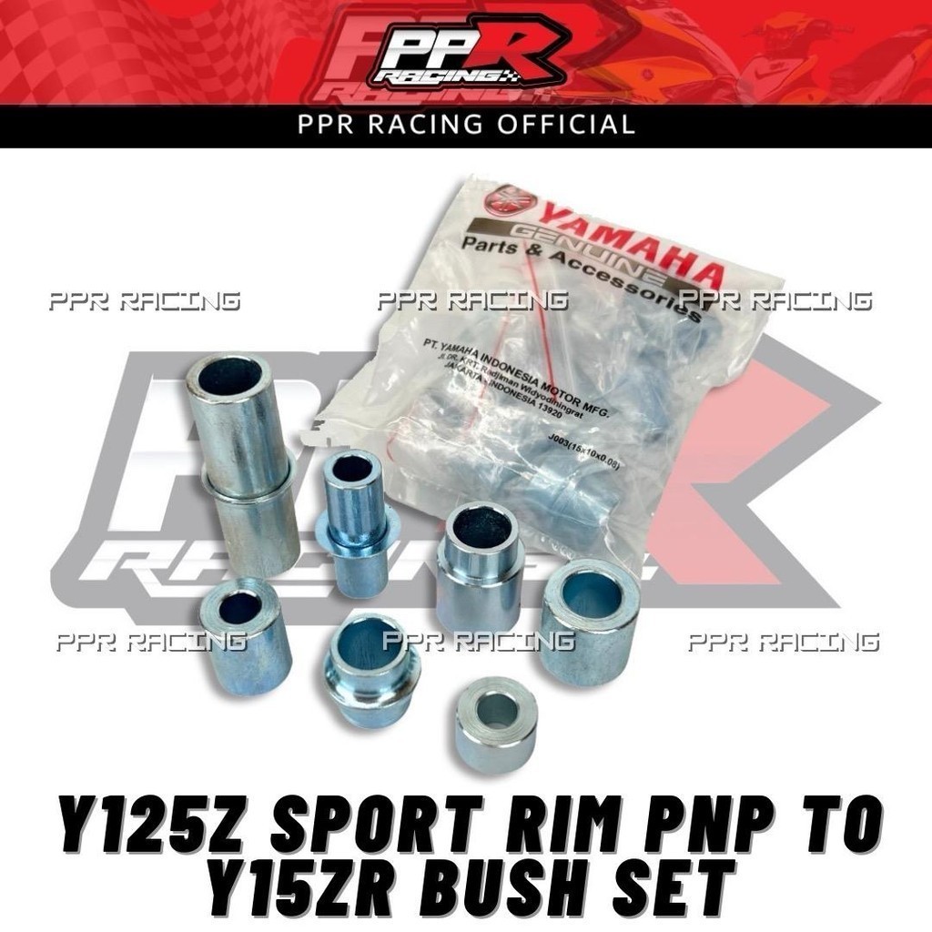 Y125Z SPORT RIM PNP Y15ZR BUSH SET PNP SAHAJE COMPLETE WHEEL COLLAR Y15 ...