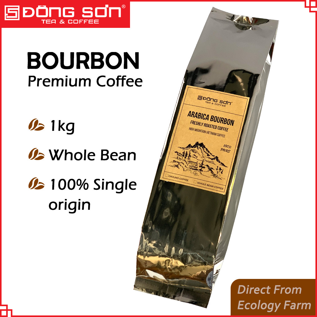 Dong Son Bourbon Arabica Coffee 1KG 100% Shade Grown 100% Single Origin ...
