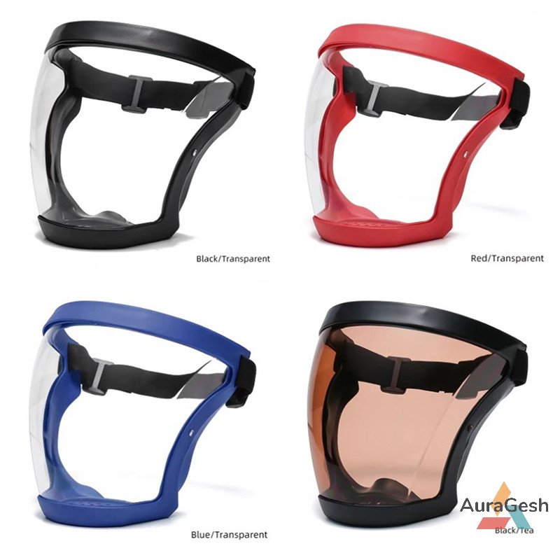 [AuraGesh] Full Face Welding Mask Kitchen Transparent Shield Facial ...