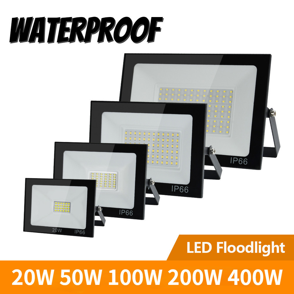 LED Flood Light 400W AC240V Reflector Outdoor Spotlight Street Light ...