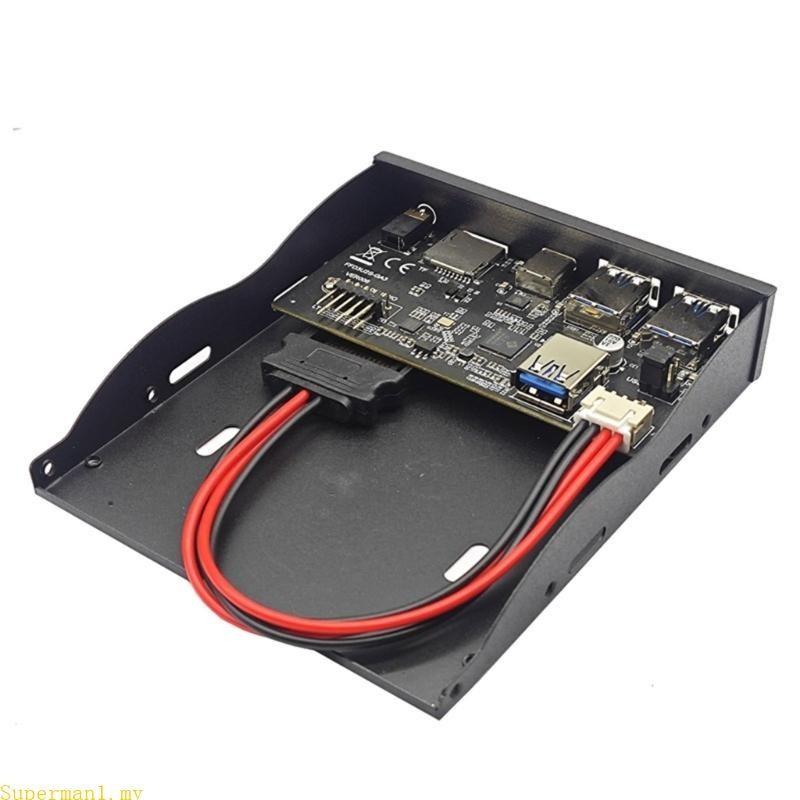 Best 3 5Inch 19pin to TypeC Splitters Floppy Bay Jacks Expansion Front ...