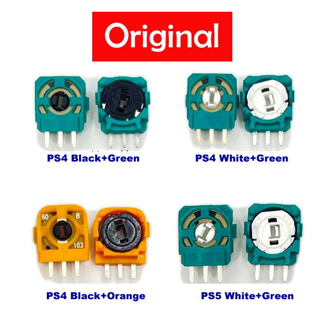 Original 1Pcs PS4 / PS5 Joystick Side Potentiometer 3 Pin Sensor Module ...