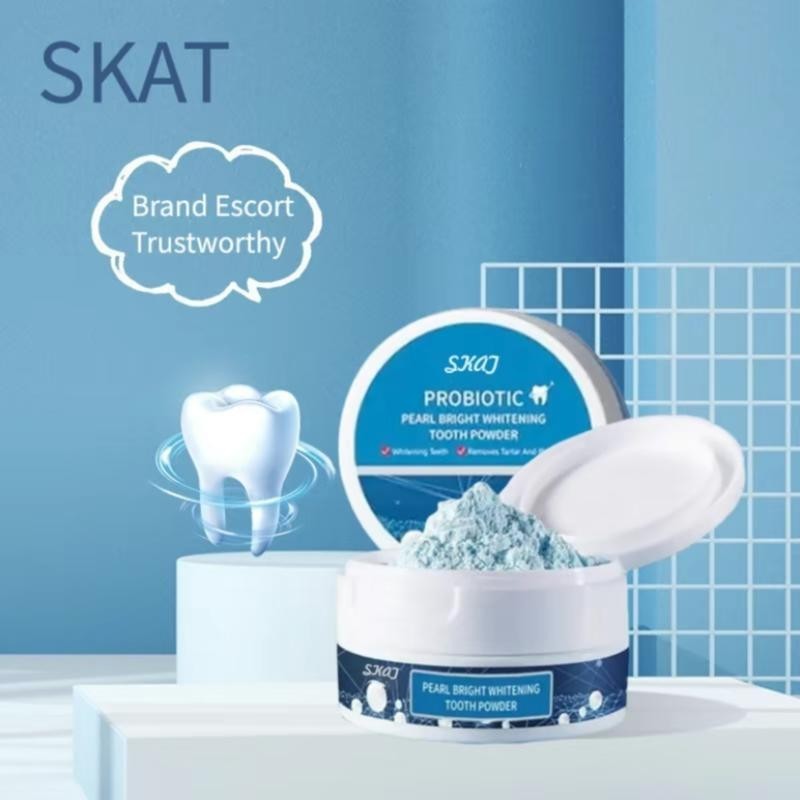 SKAT Probiotics Teeth Whitening Teeth Powder Cleansing teeth cleaner ...