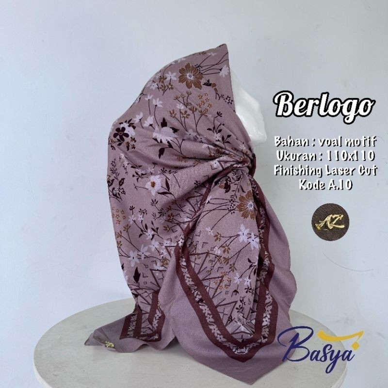 [ori Dannis] [Sale] motif LC Logo Code Aayza Antem hijab laser cut ...