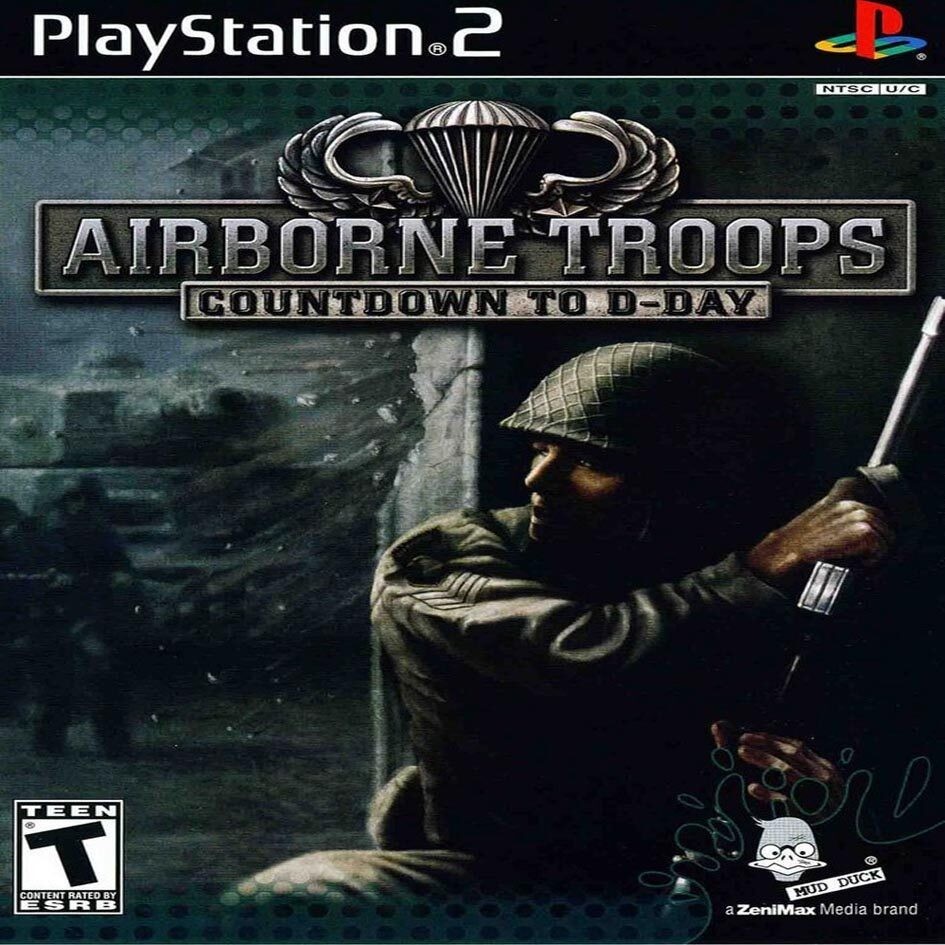 （PS2 Games CD DVD）PS2 Airborne Troops Countdown To D-Day , CD game ...