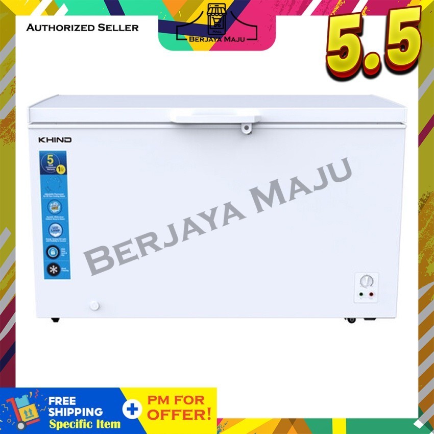 Khind 400L 1 Door Chest Freezer FZ400 | Shopee Malaysia