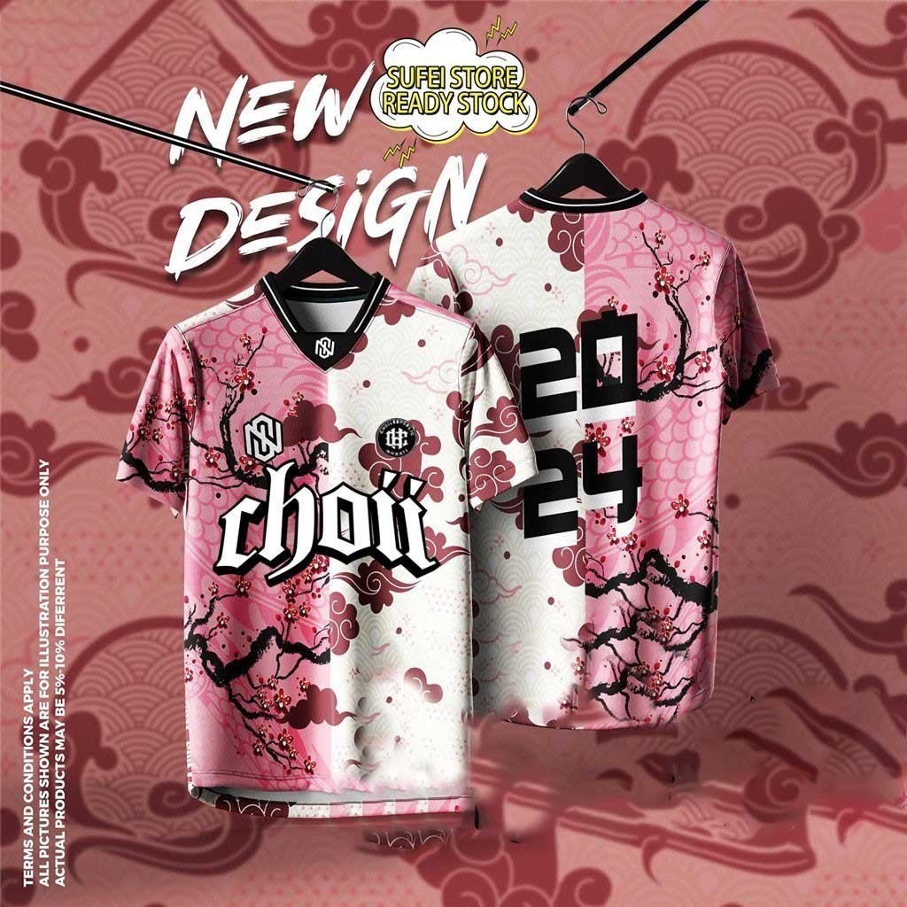 2024 Choii Jersey new design Baju Tshirt Lelaki Thailand Viral OVERSIZE ...