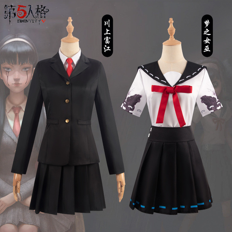 Identity V Cosplay Ito Junji Kawakami Tomie Japanese JK Uniform Wig The ...