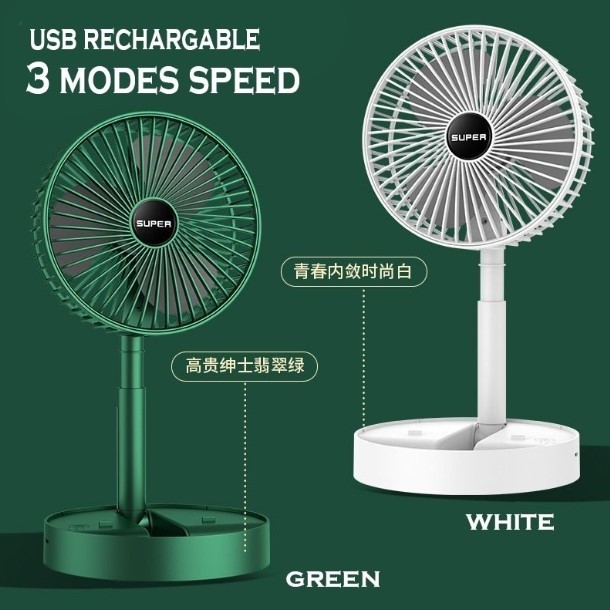 New Kipas Mini Adjustable Mini Fan Kipas Small Cooling Handy Desk Home ...