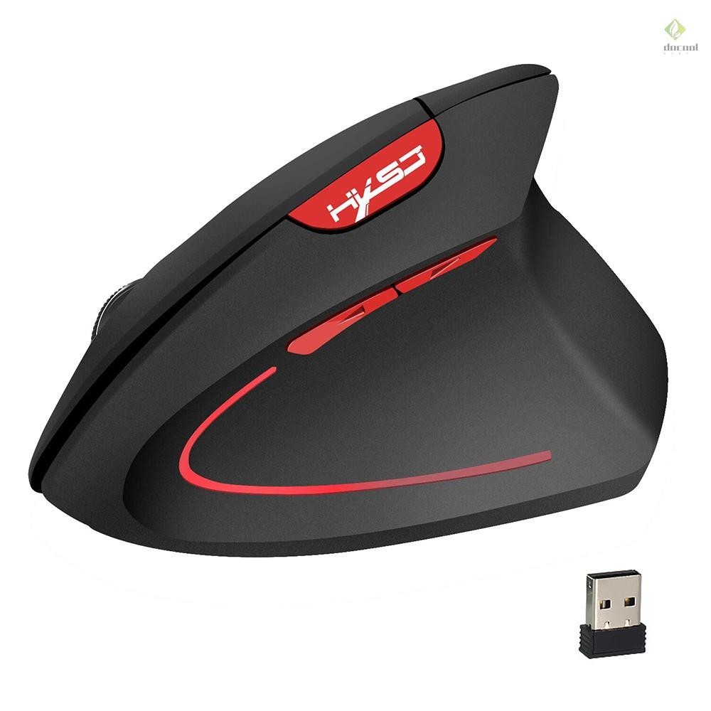 HXSJ Wireless Mouse Vertical Mice Ergonomic Rechargeable 3 DPI optional ...