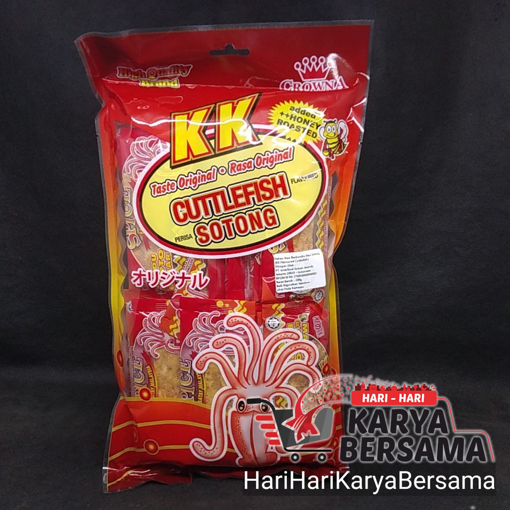 Crowna CUTTLEFISH SOTONG ORIGINAL Flavor 200GR | Shopee Malaysia