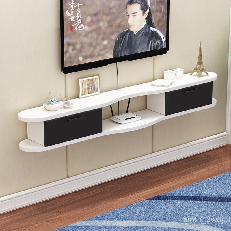 small apartment living room wall TV cabinet wall backdrop living room ...