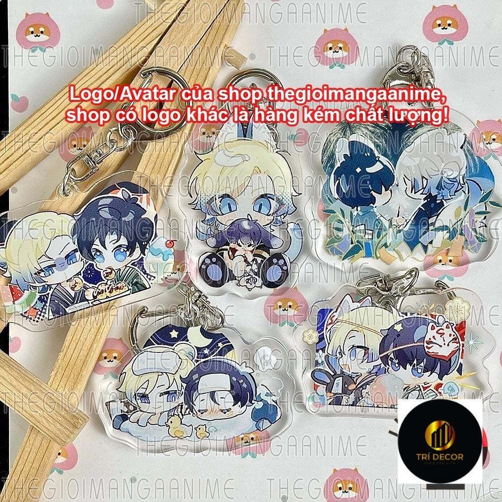 BLUE LOCK COUPLE ISAGI Yoichi KAISER Michael keychain gift printed with ...