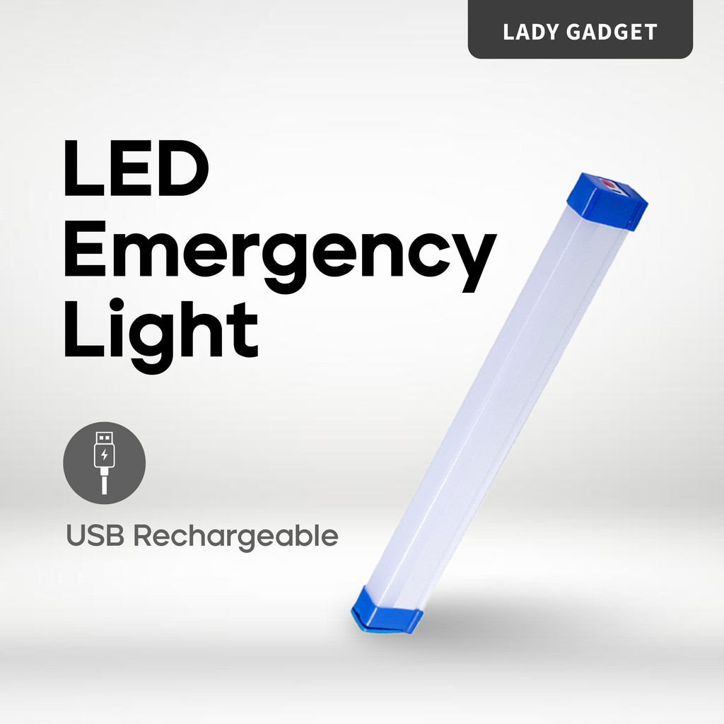 80W Led Light Tube T5 USB Rechargeable Magnetic Portable Emergency Camping Light Outdoor ...
