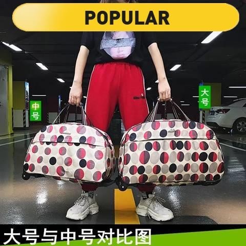 duffle bag laggage travel bag gym bag Beg Troli Versi Korea untuk ...