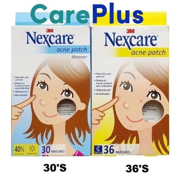NEXCARE ACNE PATCH 36'S (EXP: 03/2025) / NEXCARE ACNE PATCH THINNER 30 ...