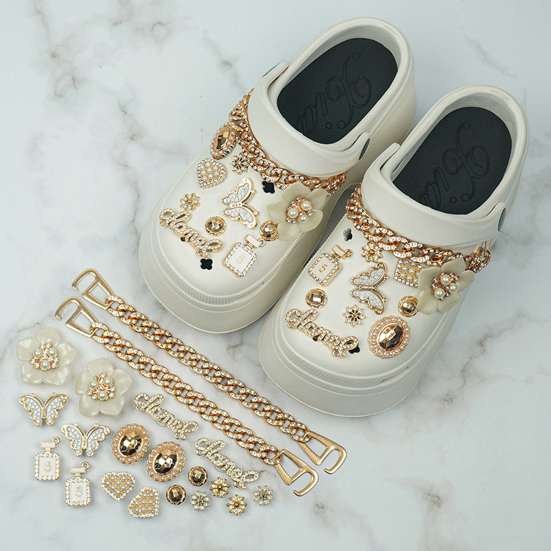 Crocs Charm Aksesori 洞洞鞋配饰 | Jibbitz & Kasut Crocs | DIY Chain & Shoe ...