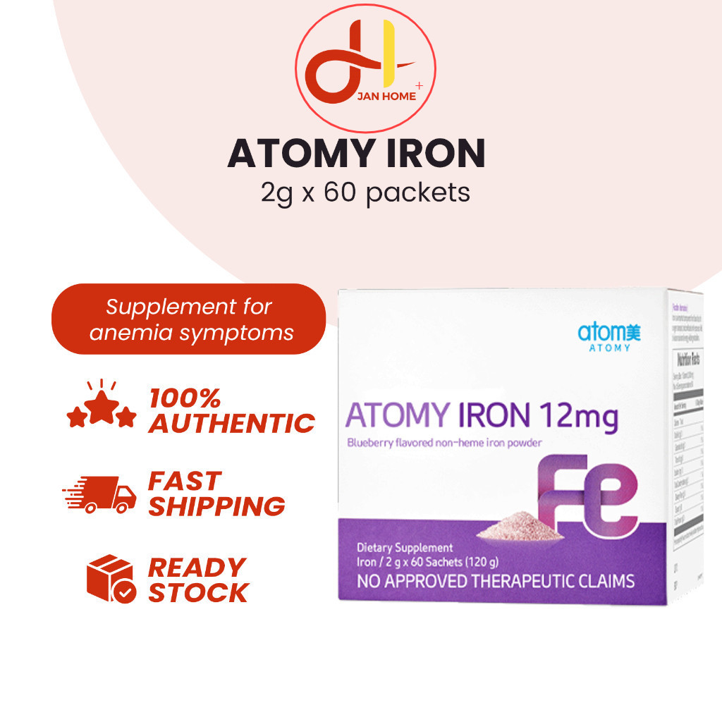 Atomy Iron Fe Supplement (2g x 60 packets) | Shopee Malaysia