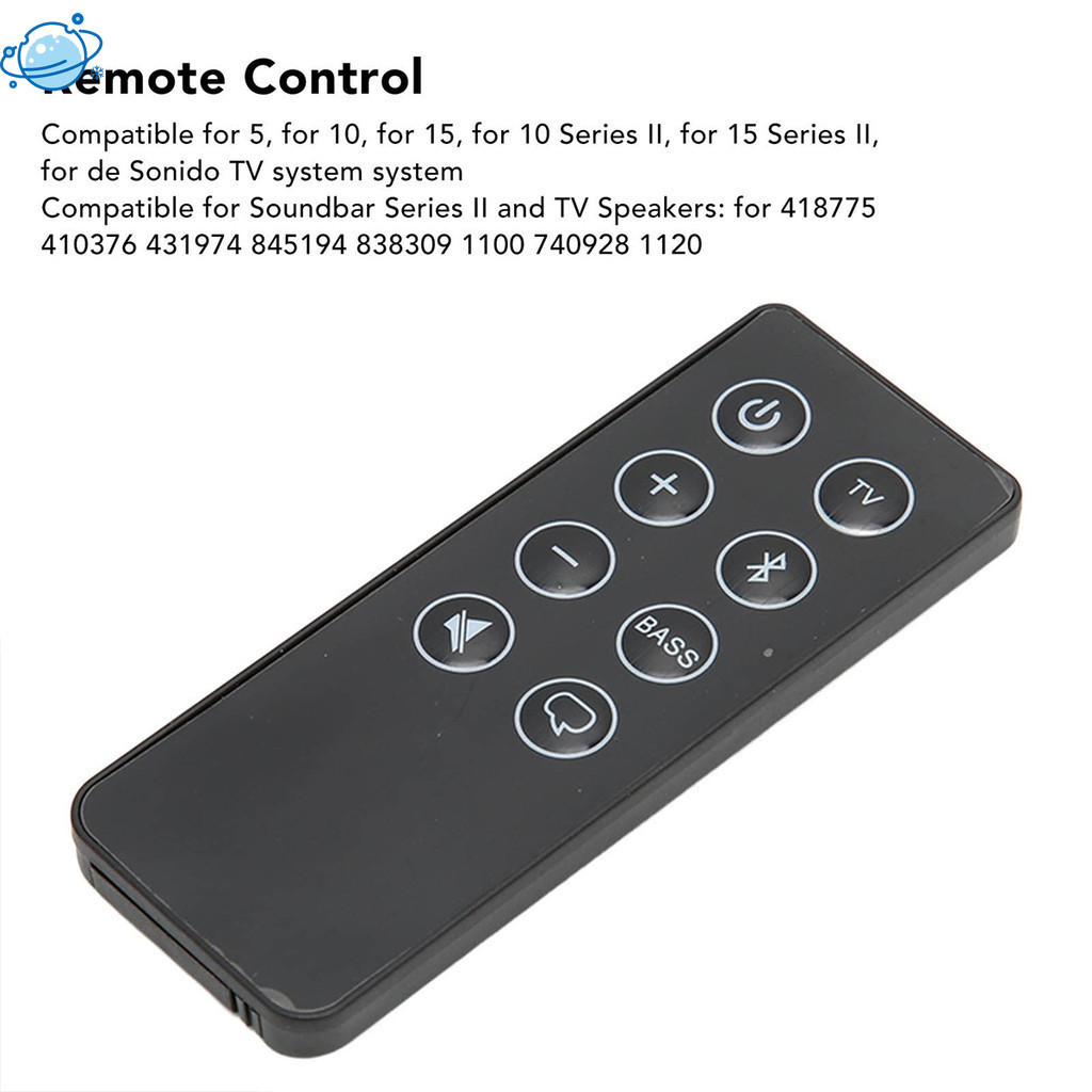 Bose 5 10 15 Series TV Sound System Remote Control Speaker Series ...