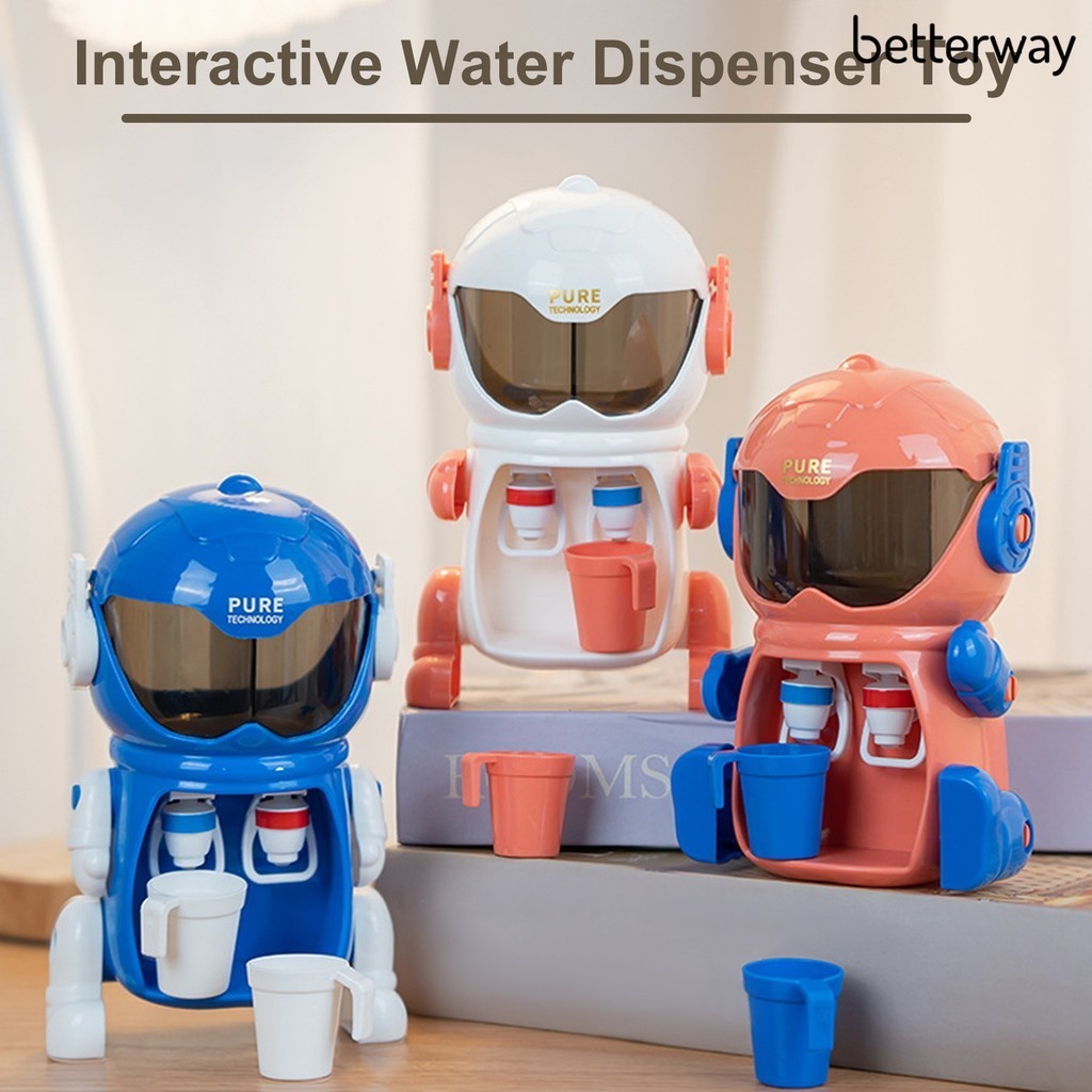 Betterway Kids Robot Water Dispenser Toy with 2 Cups Movable Joints ...