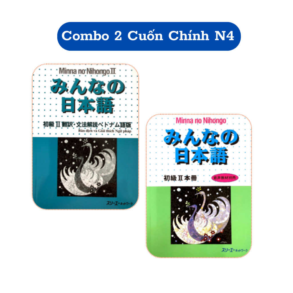 Book - Combo Minna No Nihongo Beginner 2 - For Level N4 (Basic Set of 2 Books) | Shopee Malaysia