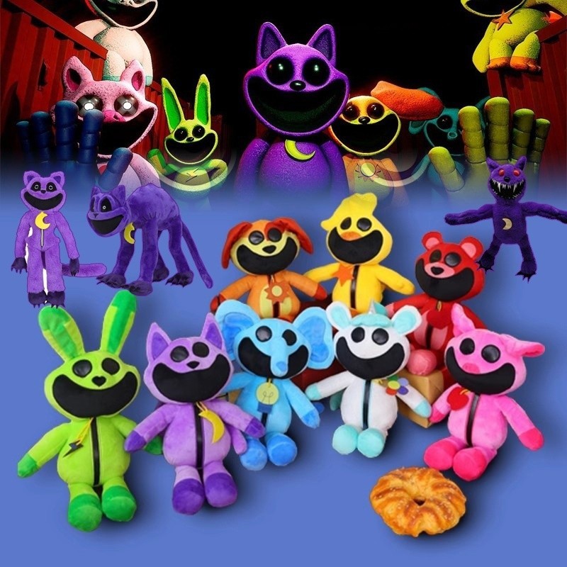 Smiling critters plush toy poppy playtime horror game peripherals ...