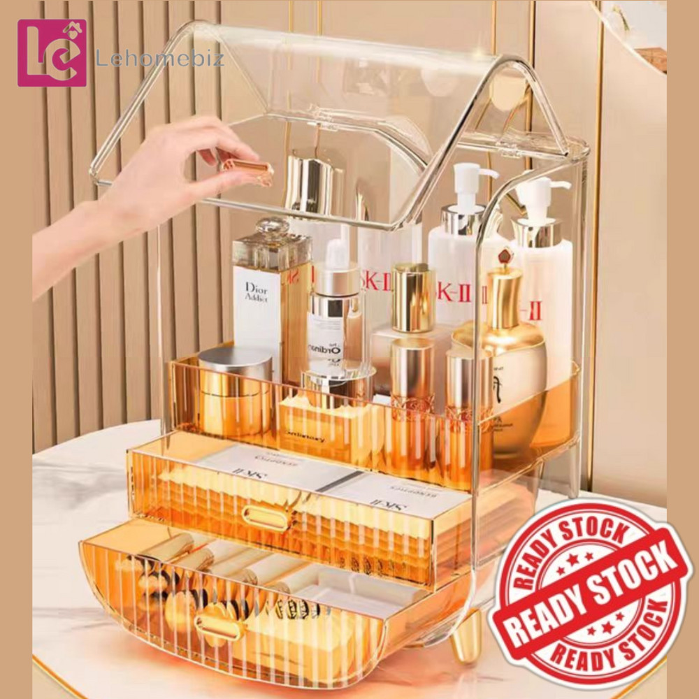 Makeup Organizer Large Acrylic Makeup Organizers For Vanity Skincare ...