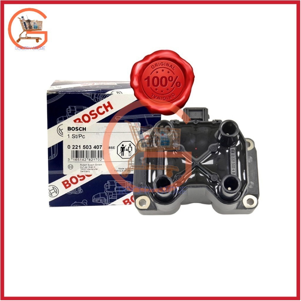IGNITION COIL (100% ORIGINAL) PROTON WIRA VDO GEN2 EXORA CPS WAJA ...
